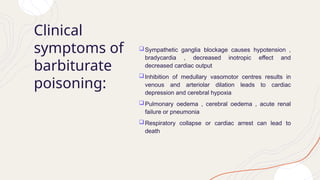 Clinical Symptoms and Management of Barbiturate Poisoning ...