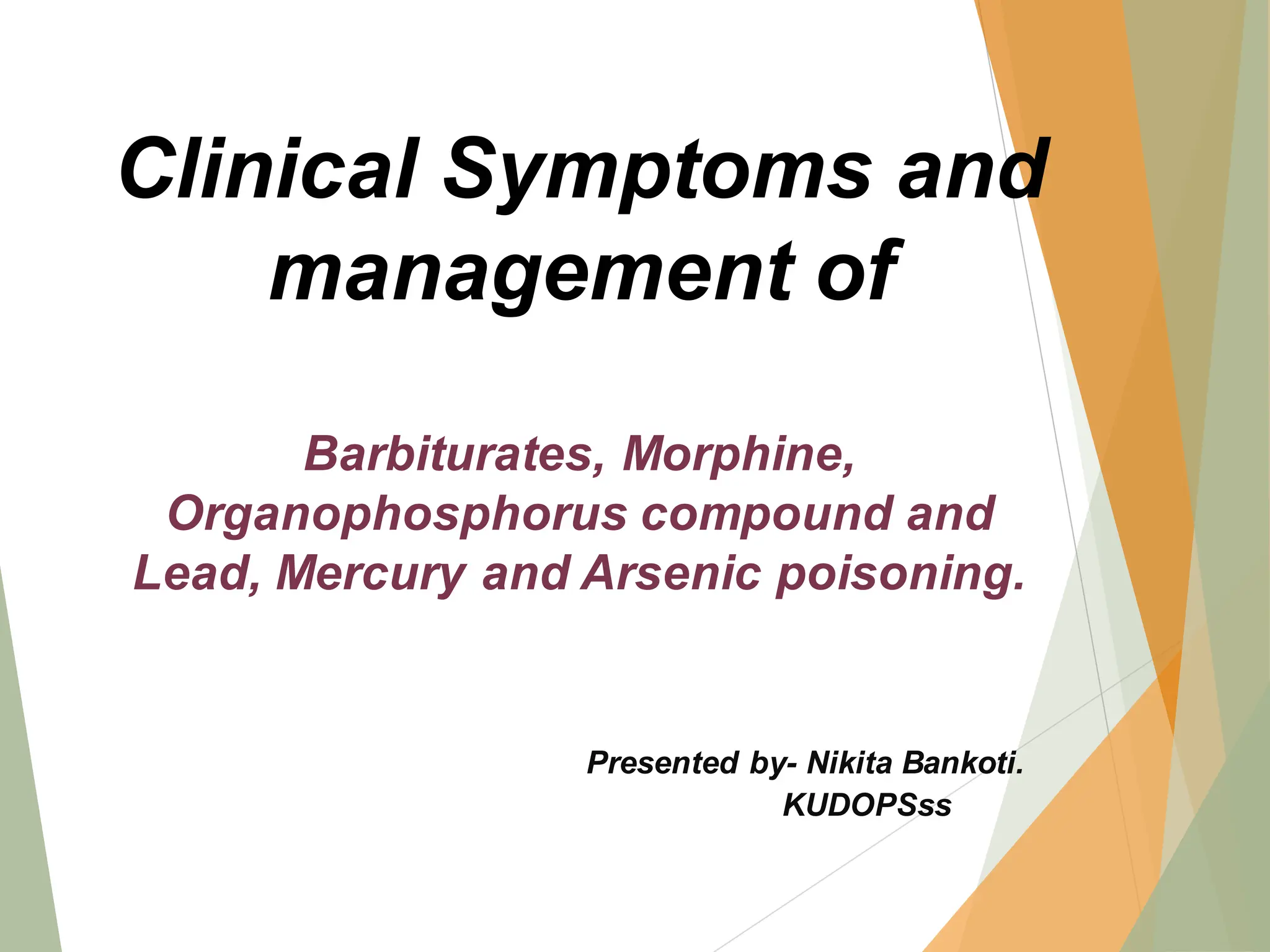 Clinical symptoms and management of poisoning.pdf