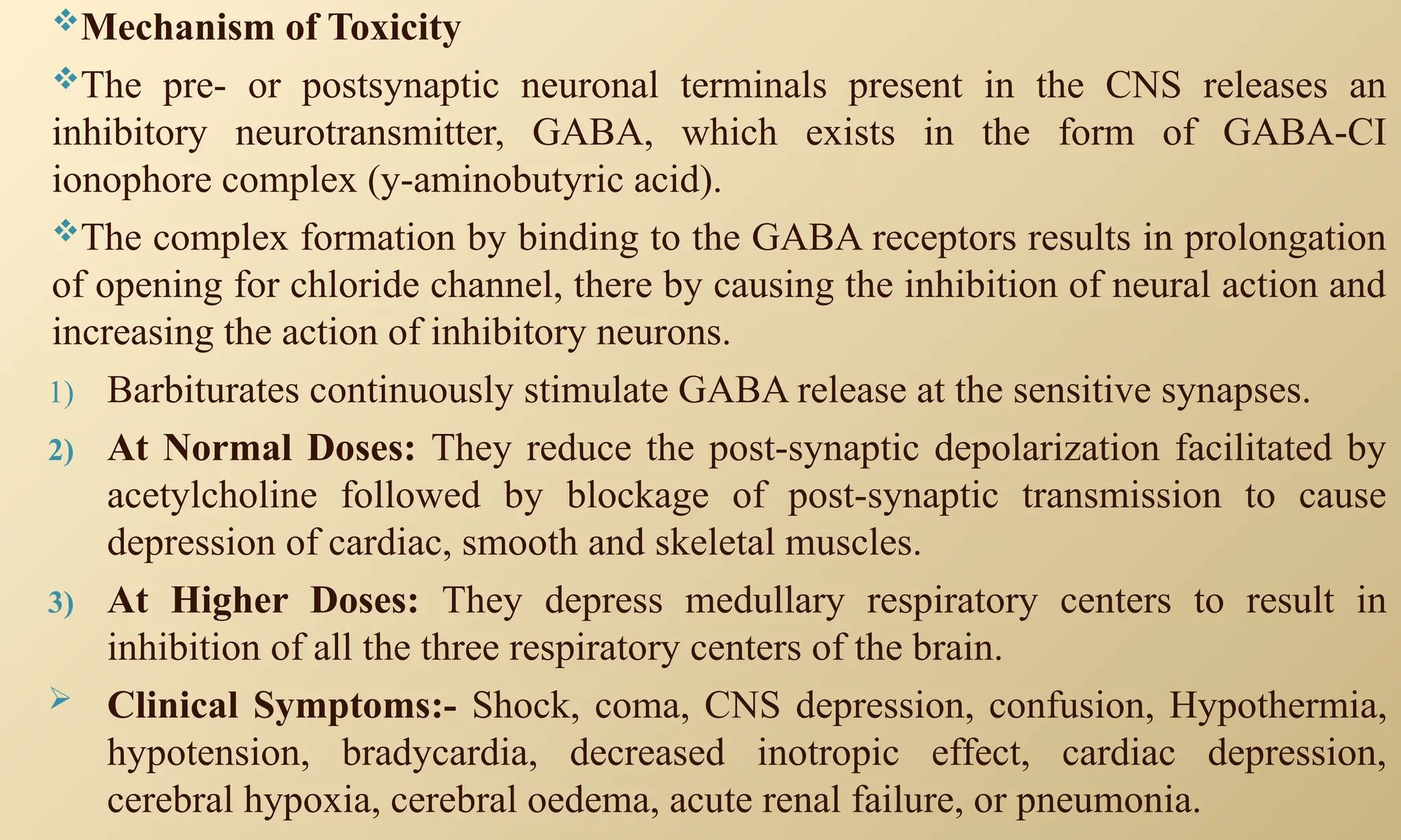 CLINICAL SYMPTOMS & MANAGEMENT OF POISONING.pptx