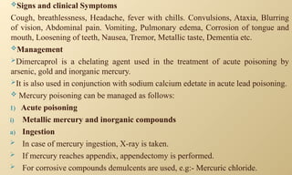 CLINICAL SYMPTOMS & MANAGEMENT OF POISONING.pptx