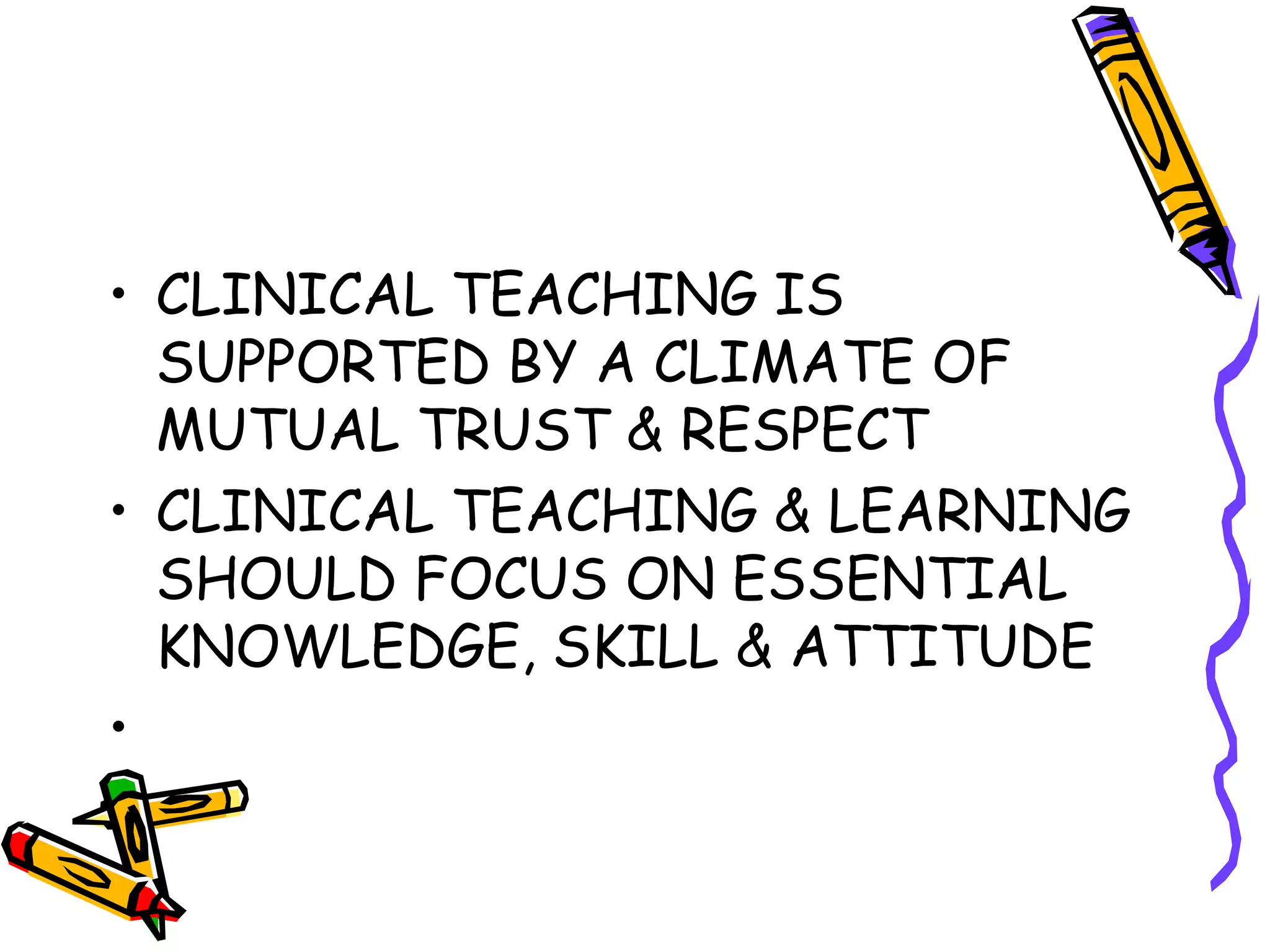 Clinical teaching in nursing | PPTX