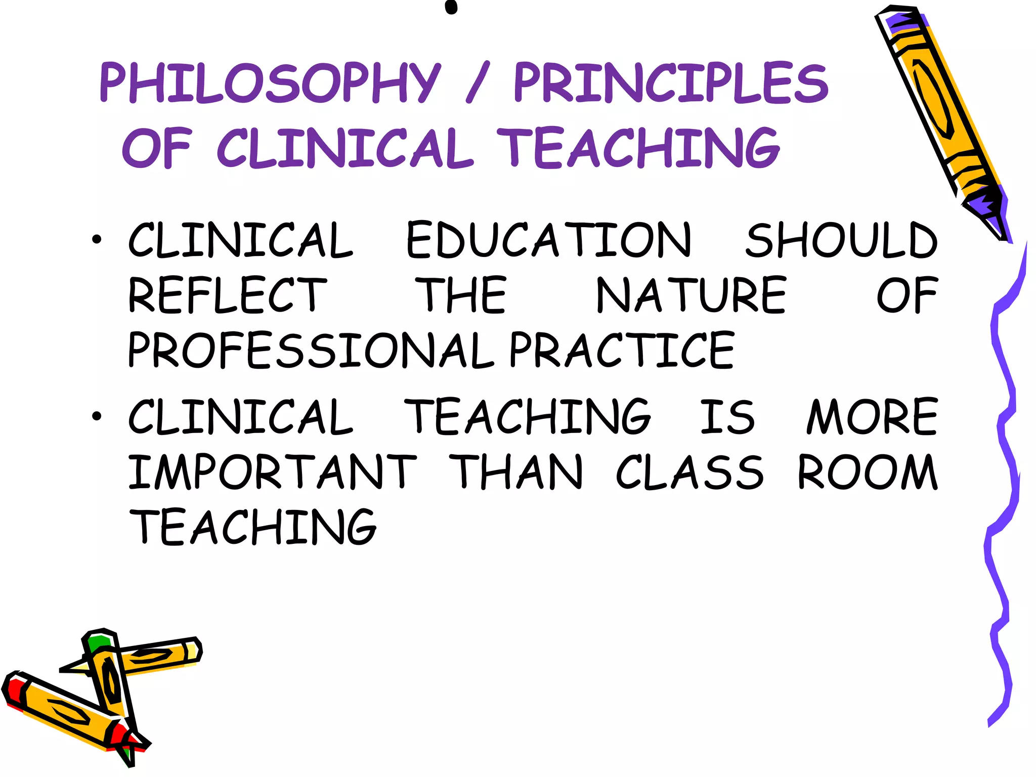 Clinical teaching in nursing | PPTX