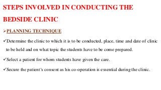 Clinical teaching methods | PPTX