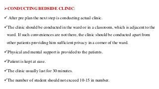 Clinical teaching methods | PPTX