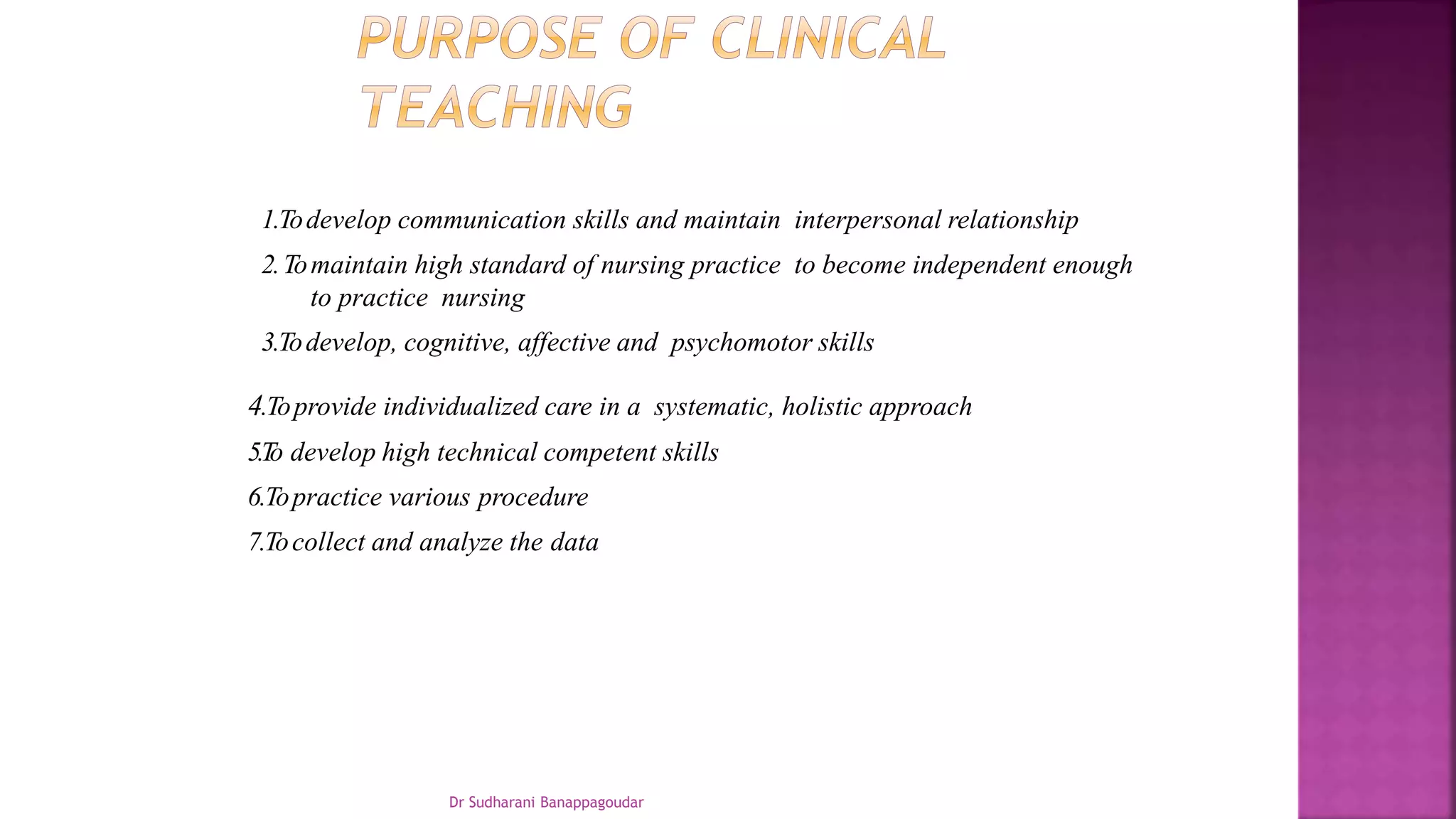 Clinical teaching methods 200521195140 | PPT