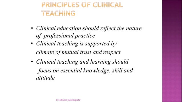 Clinical teaching methods 200521195140 | PPT
