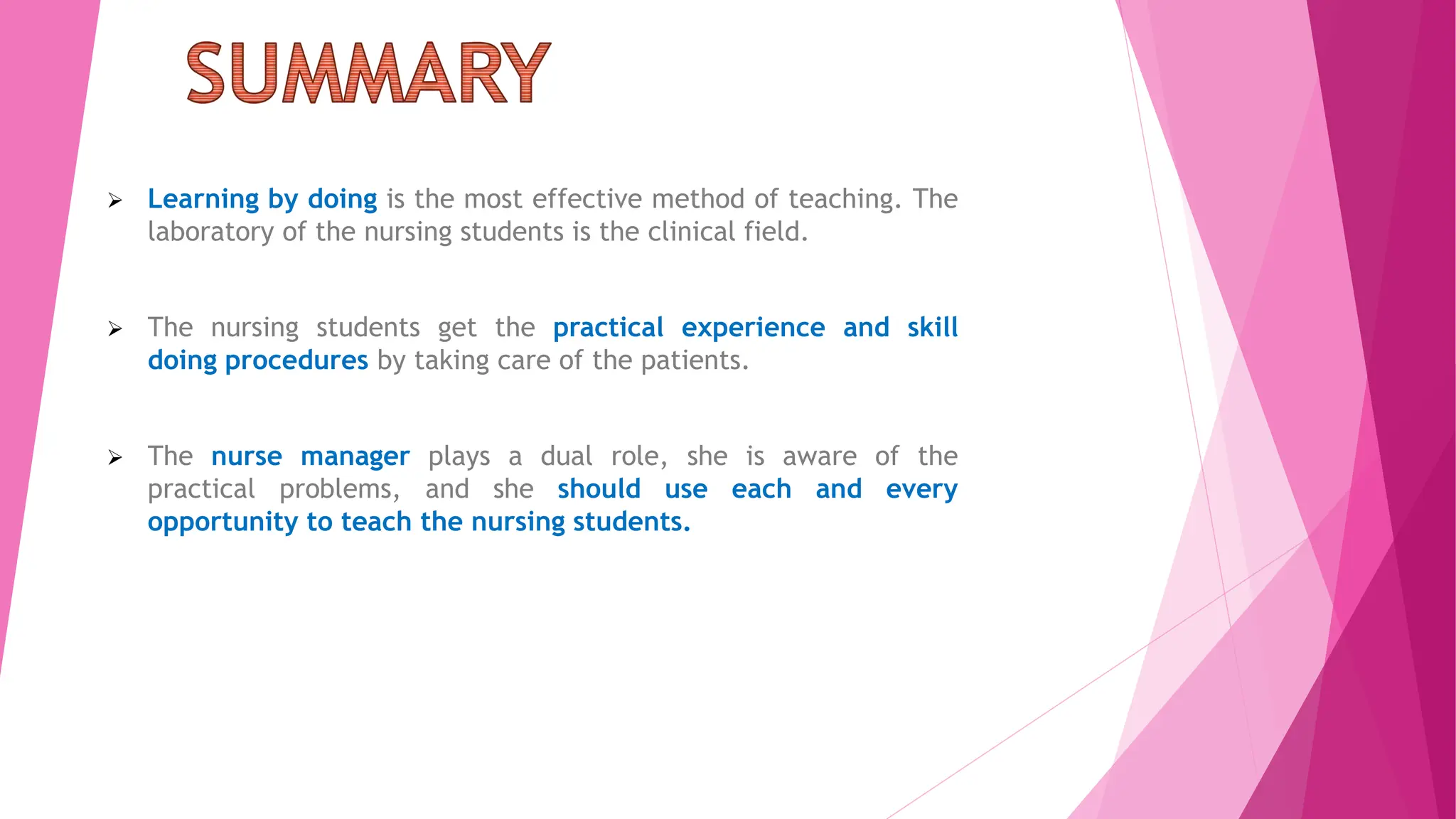 CLINICAL TEACHING METHODS.ppt FOR NURSESx | PPTX