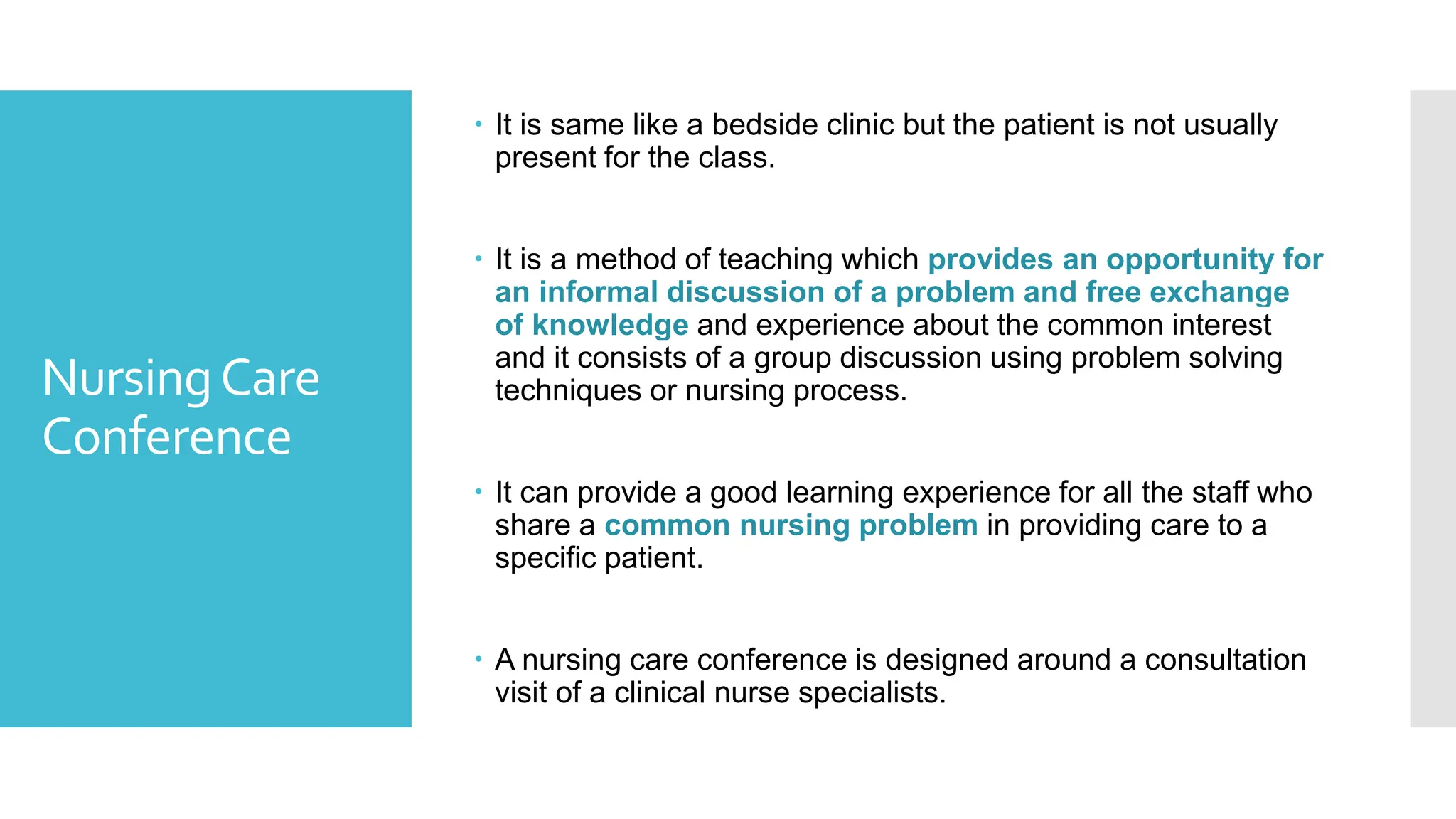 CLINICAL TEACHING METHODS.ppt FOR NURSESx | PPTX | Educational ...