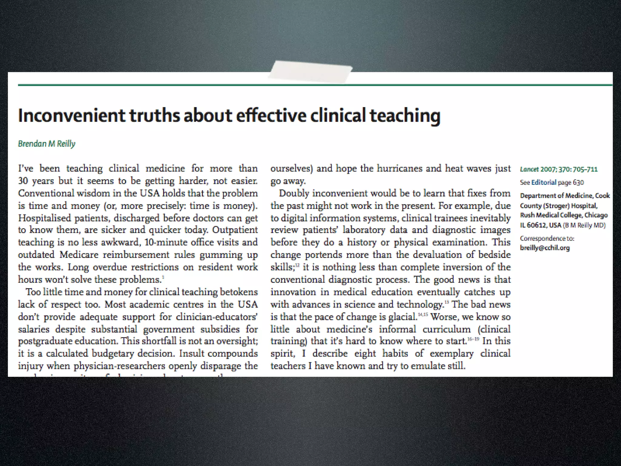 Clinical teaching nkp2 | PPT