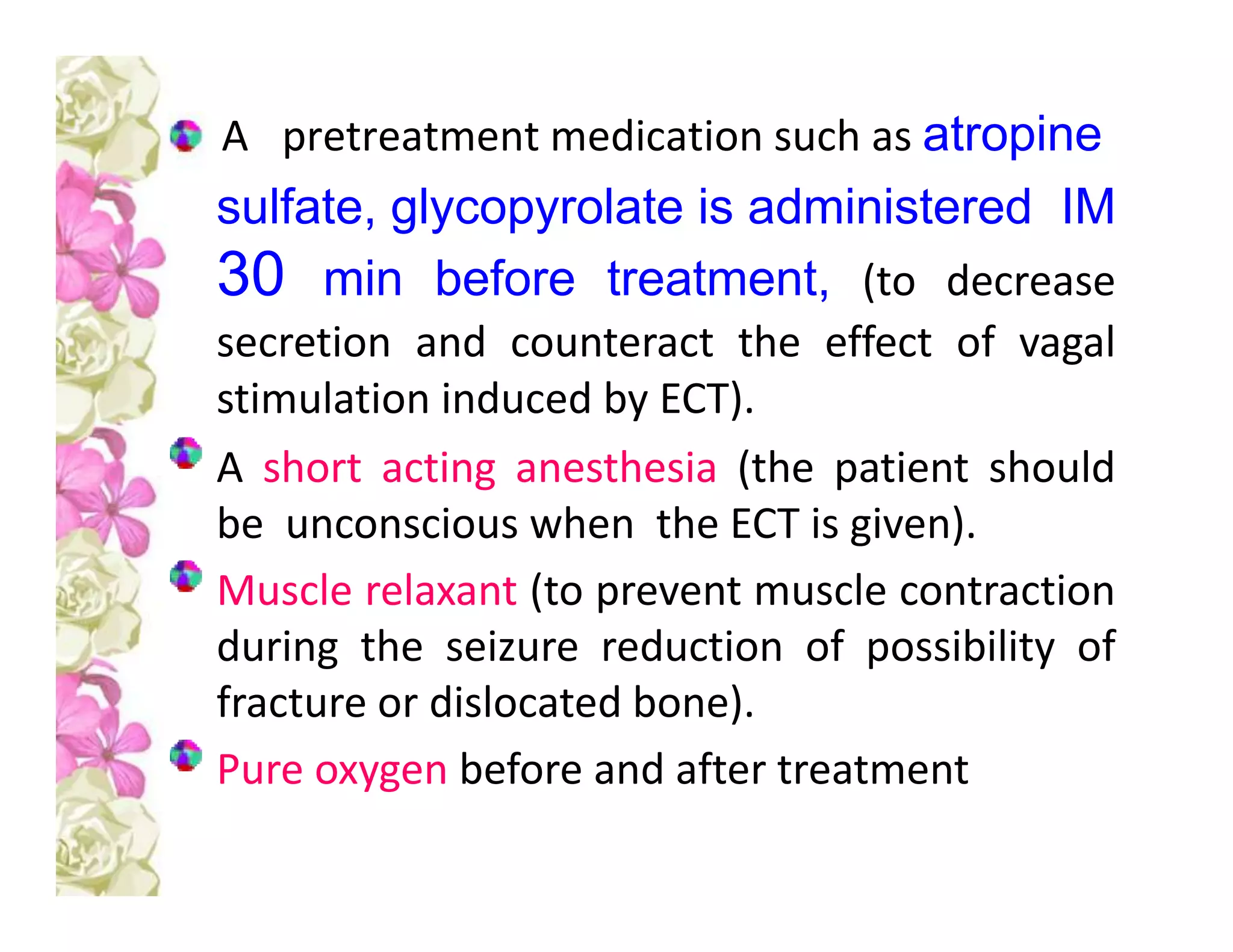 Clinical teaching on electro convulsive therapy | PPT