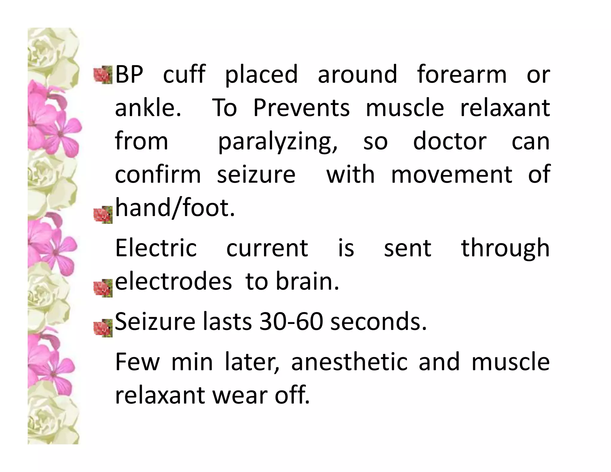 Clinical teaching on electro convulsive therapy | PPT