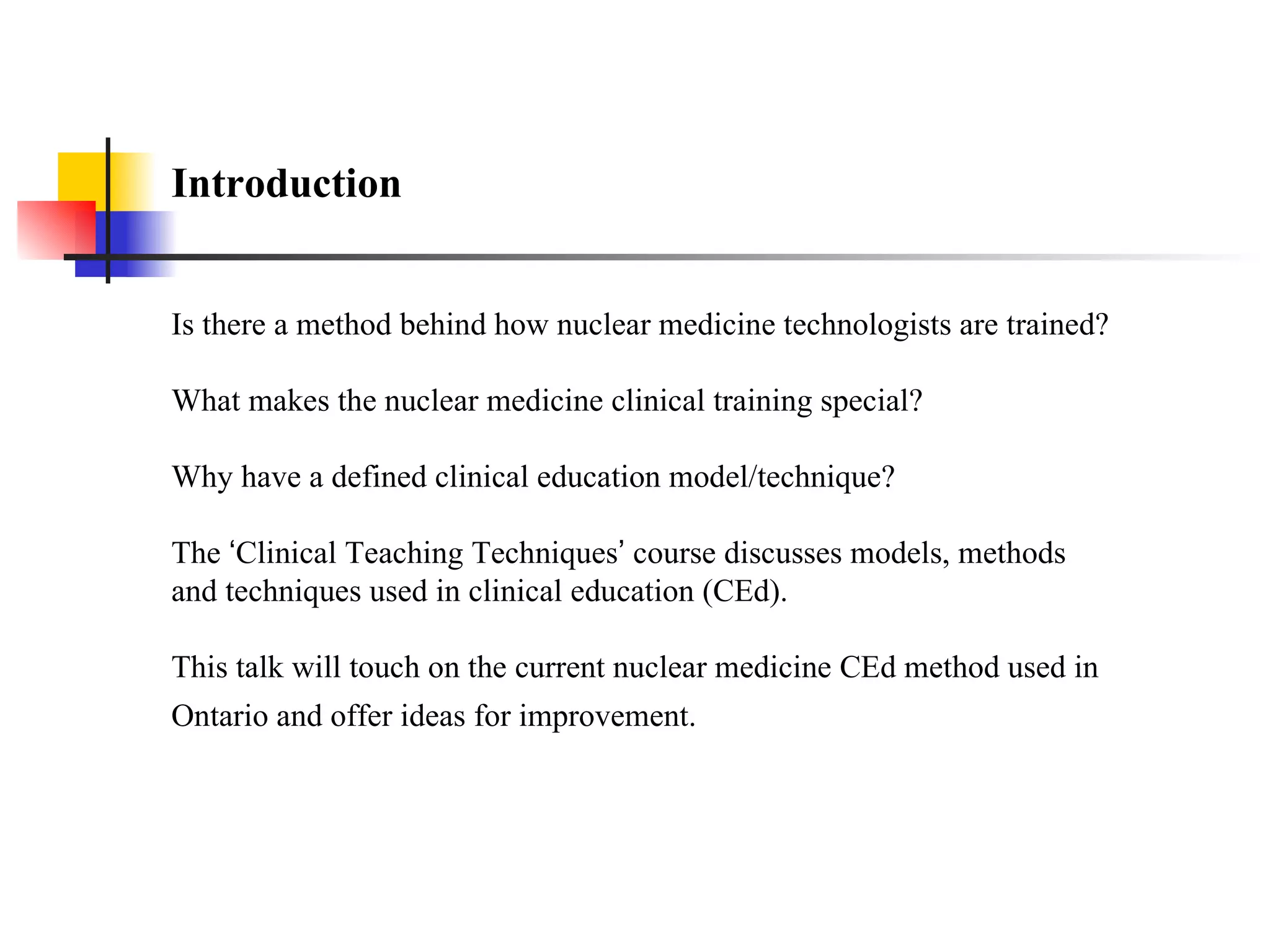 Clinical Teaching Techniques | PPT