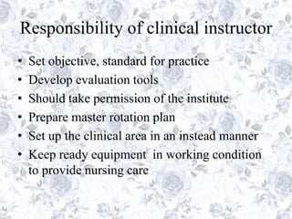 Clinical teaching | PPTX