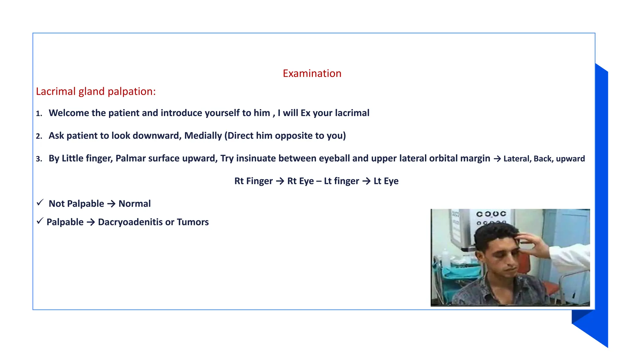 Ophthalmology Clinical Tests for OSCE exam | PPTX