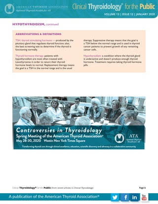 Clinical thyroidology guidelines | PDF