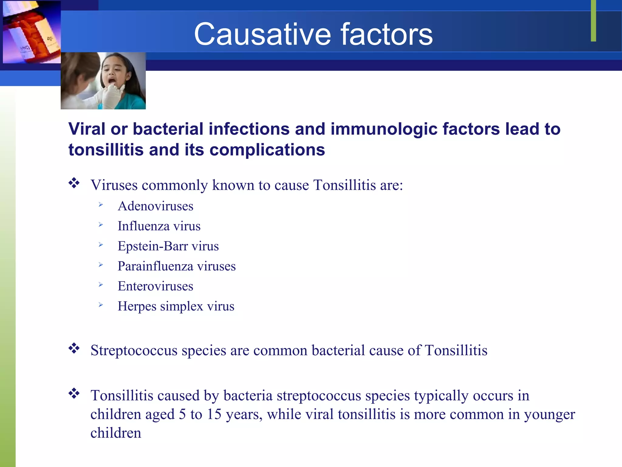 Clinical tips for the management of adeno tonsillitis | PPT