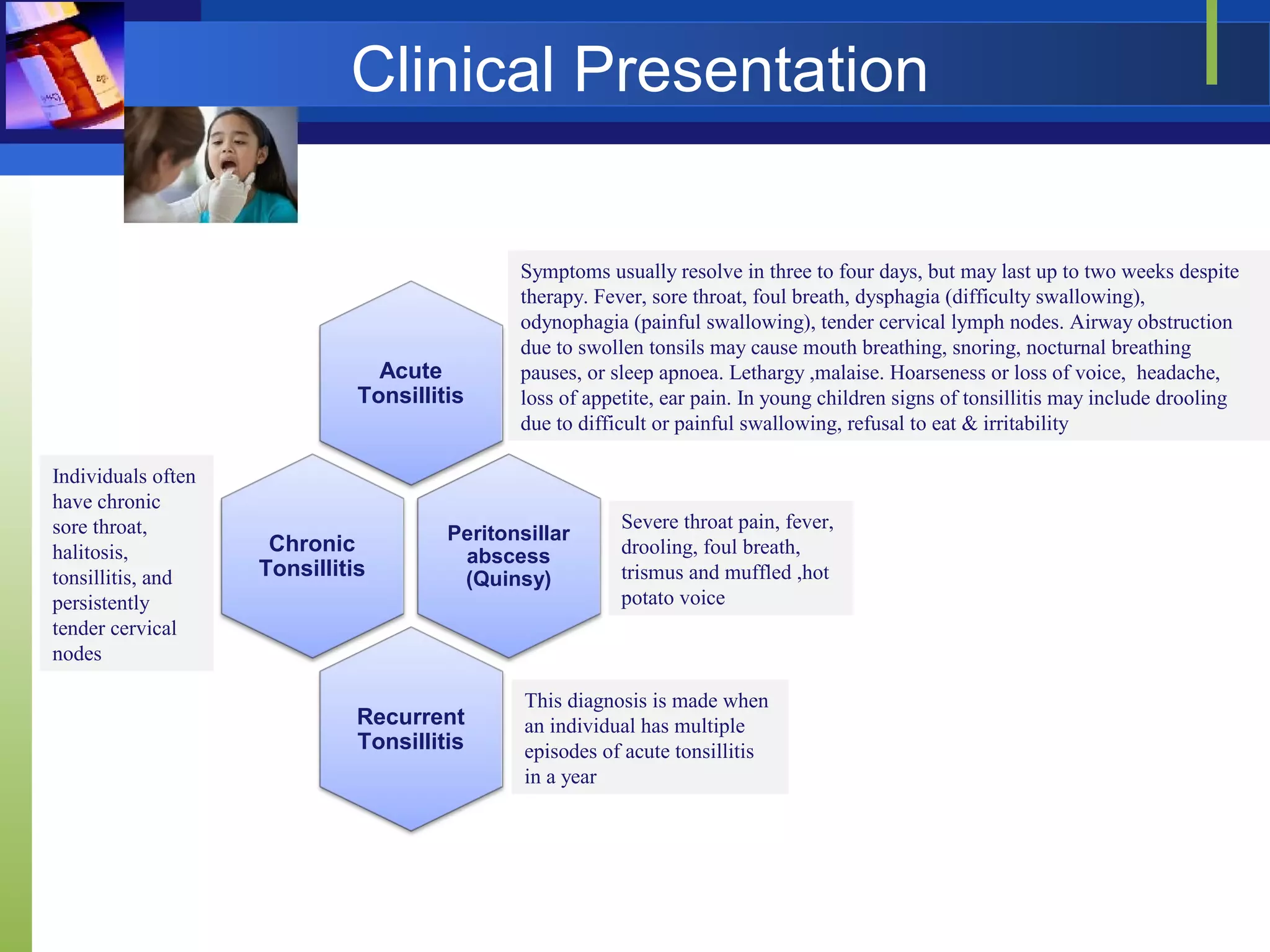 Clinical tips for the management of adeno tonsillitis | PPT
