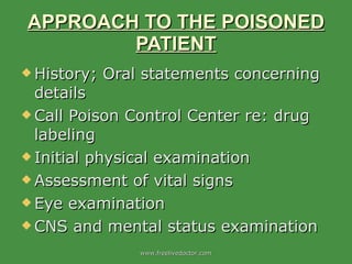 Clinical toxicology | PPT