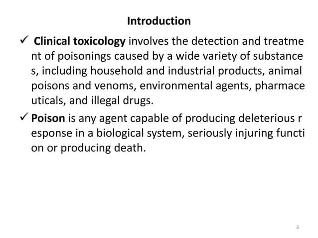 Clinical toxicology .pptx