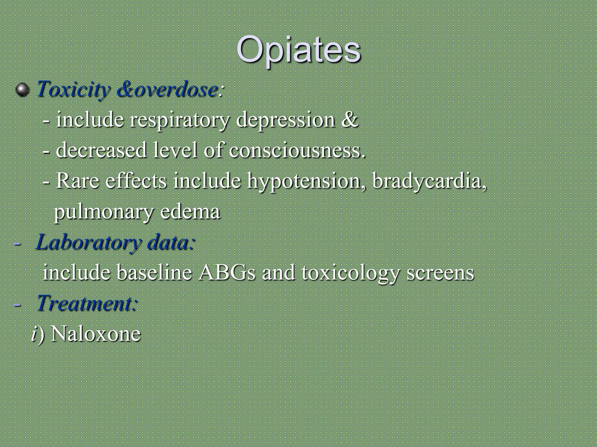 Clinical toxicology 2 | PPT
