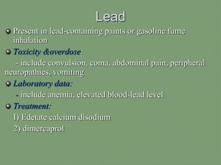 Clinical toxicology 2 | PPT
