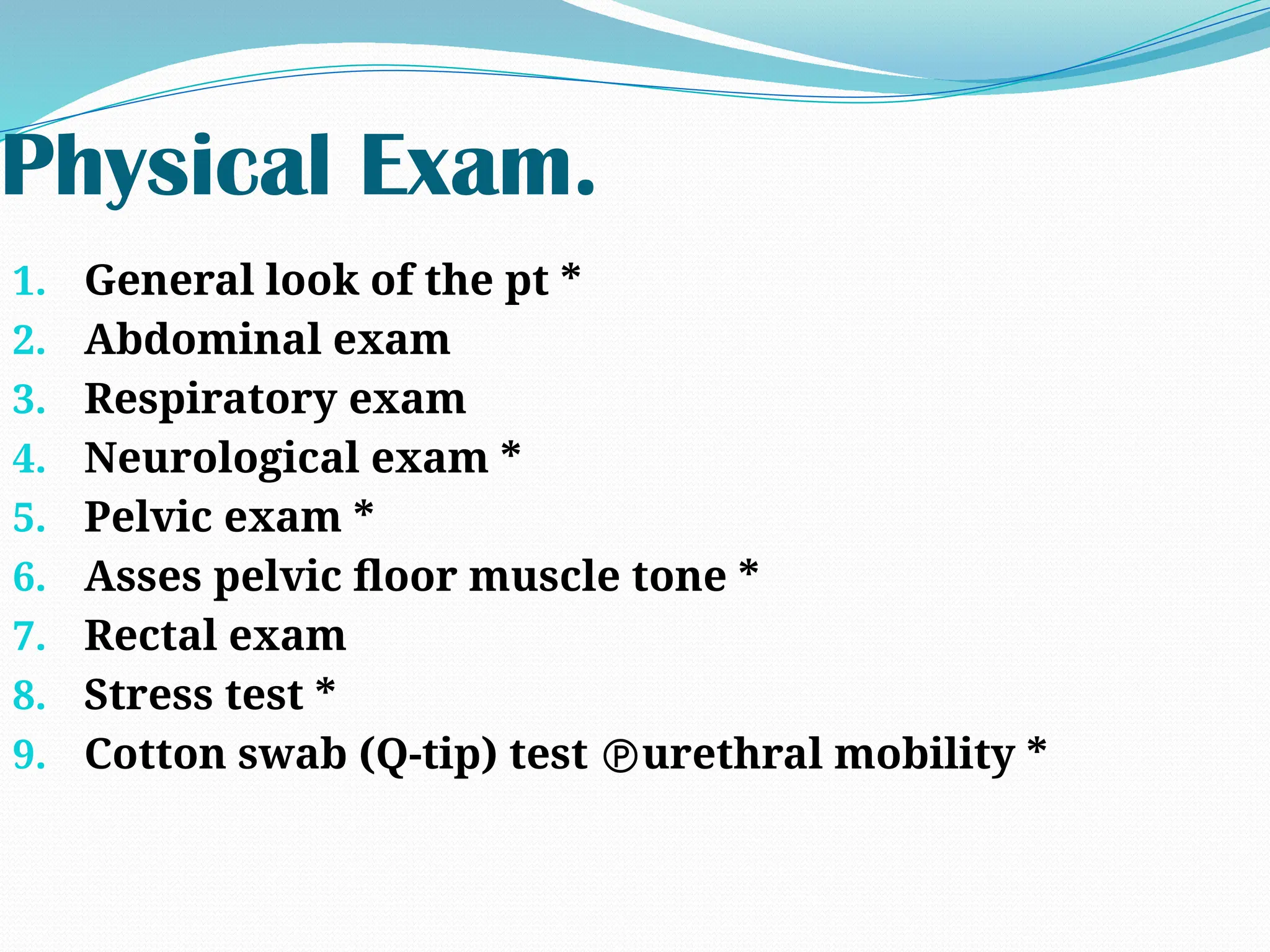 Clinical treatment for urinary incontinence.pptx