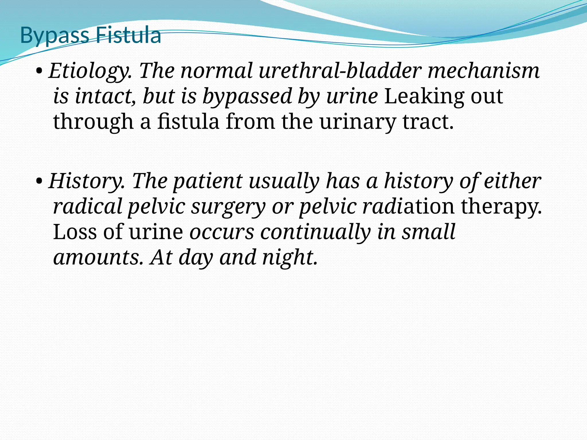 Clinical treatment for urinary incontinence.pptx
