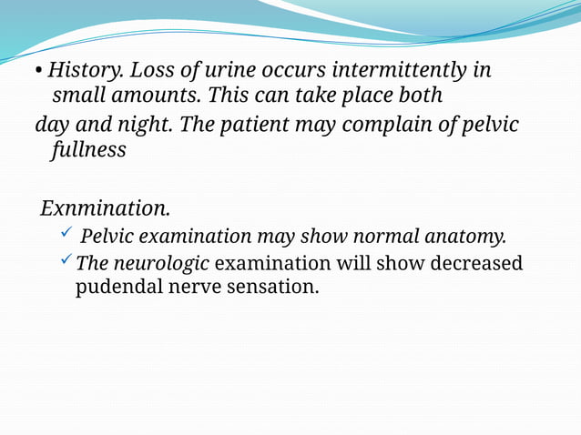 Clinical treatment for urinary incontinence.pptx