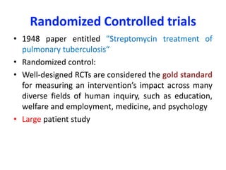 Clinical trial design | PPTX