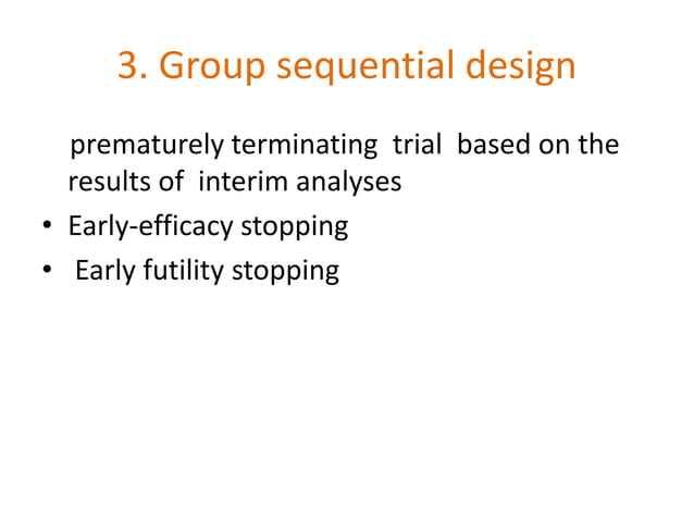 Clinical trial design | PPTX | Healthcare Industry | Industries