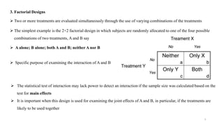 Clinical trial design, Trial Size, and Study Population | PPTX
