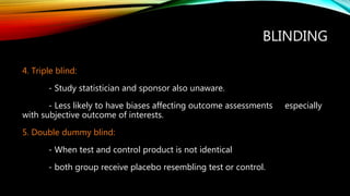 Clinical trial design | PPTX