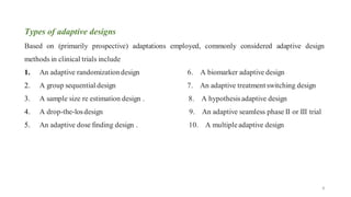 Advances in Clinical Trial Design: Adaptive and Platform Trials | PDF