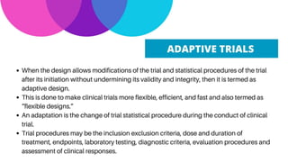 Clinical trial designs | PPT