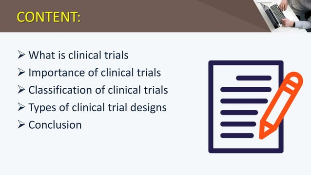Clinical trial designs | PPT
