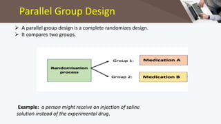 Clinical trial designs | PPTX | Medical Health