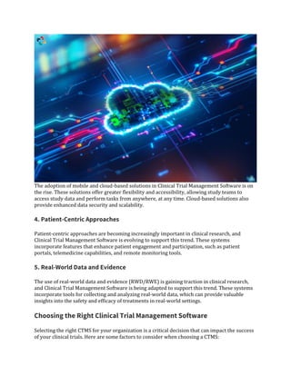 Top 10 Clinical Trial Management Software (CTMS) | The Lifesciences ...