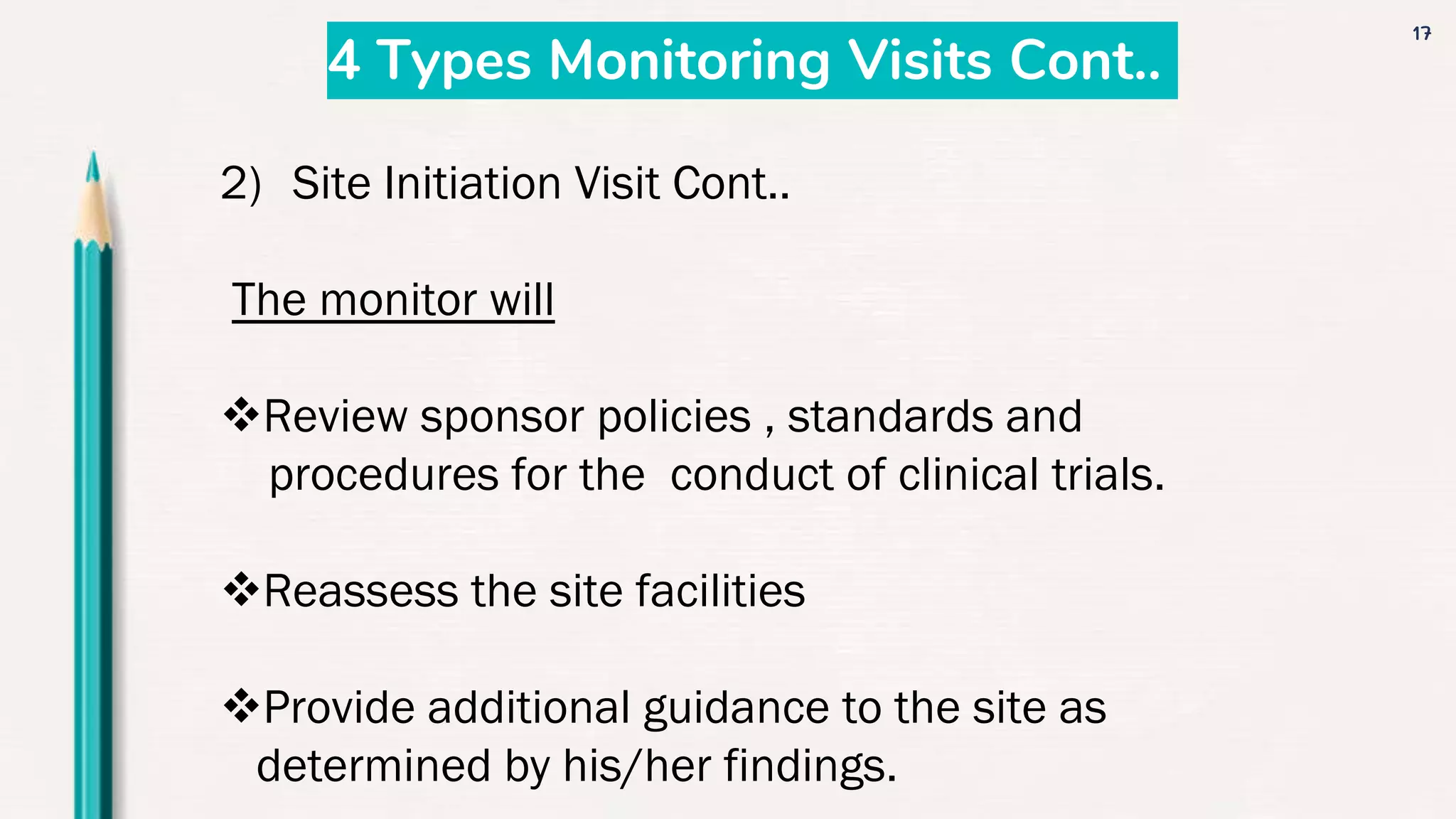 Clinical Trial Monitoring Pptx