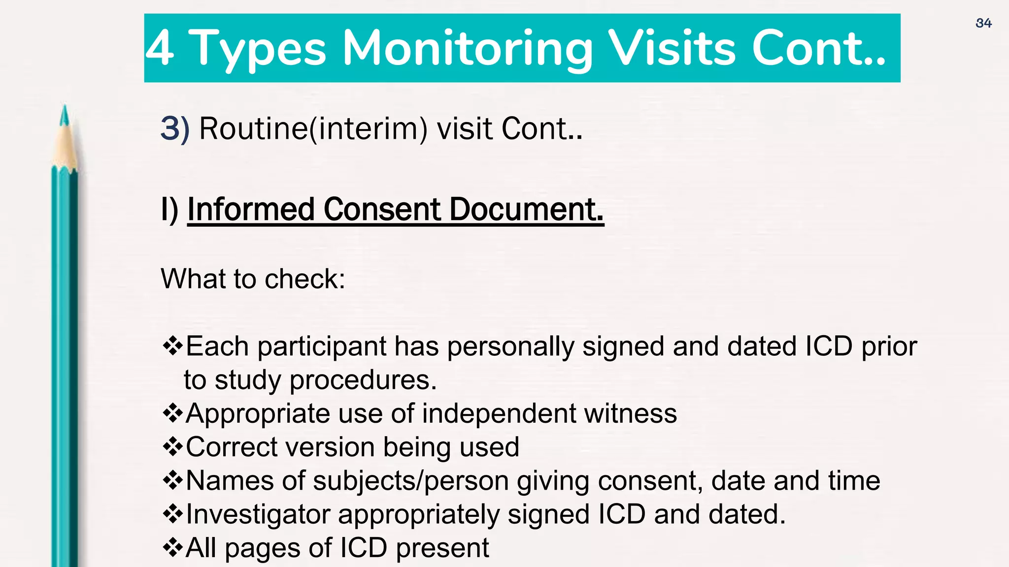 Clinical trial monitoring | PPTX
