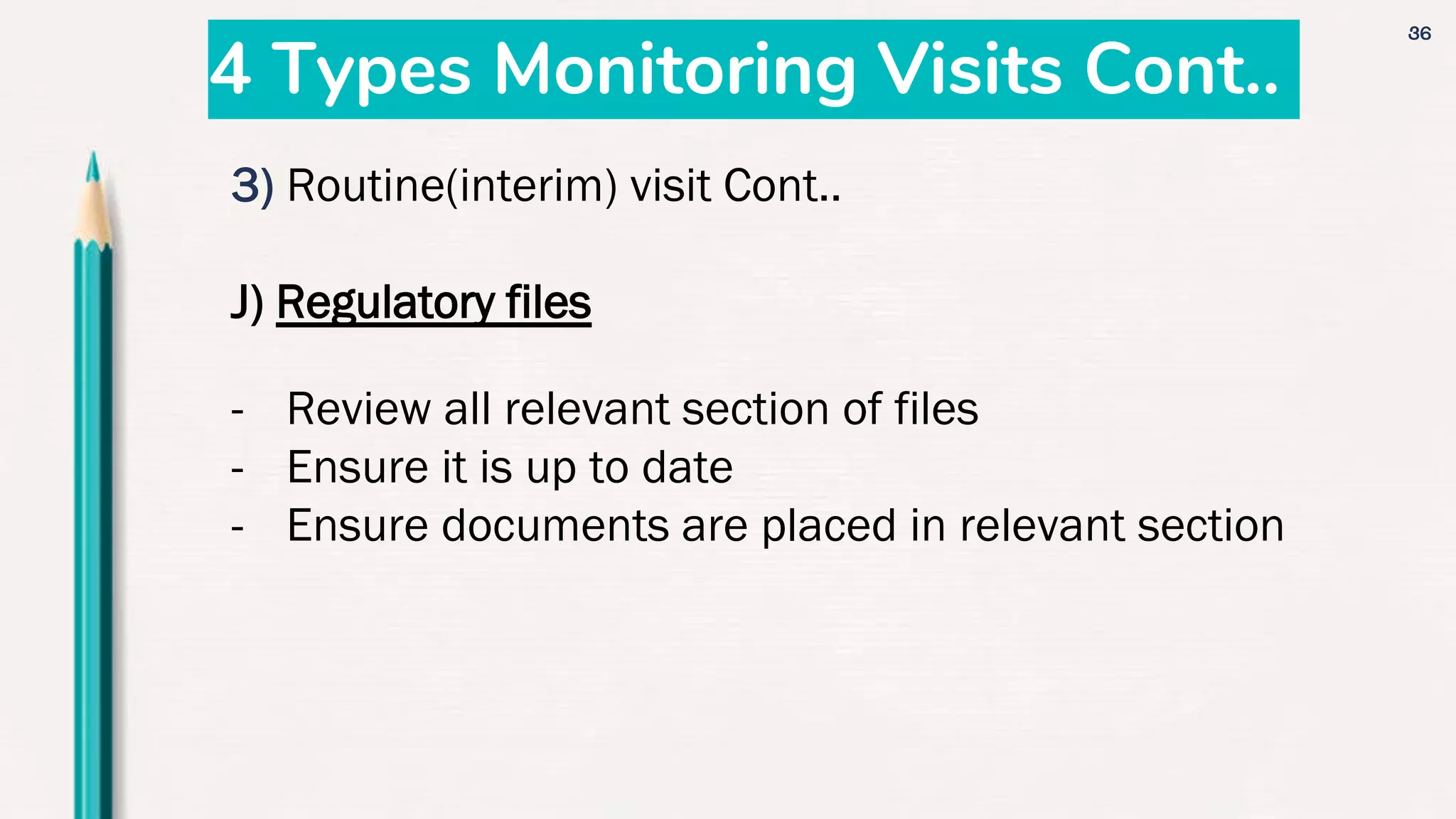 Clinical trial monitoring | PPTX