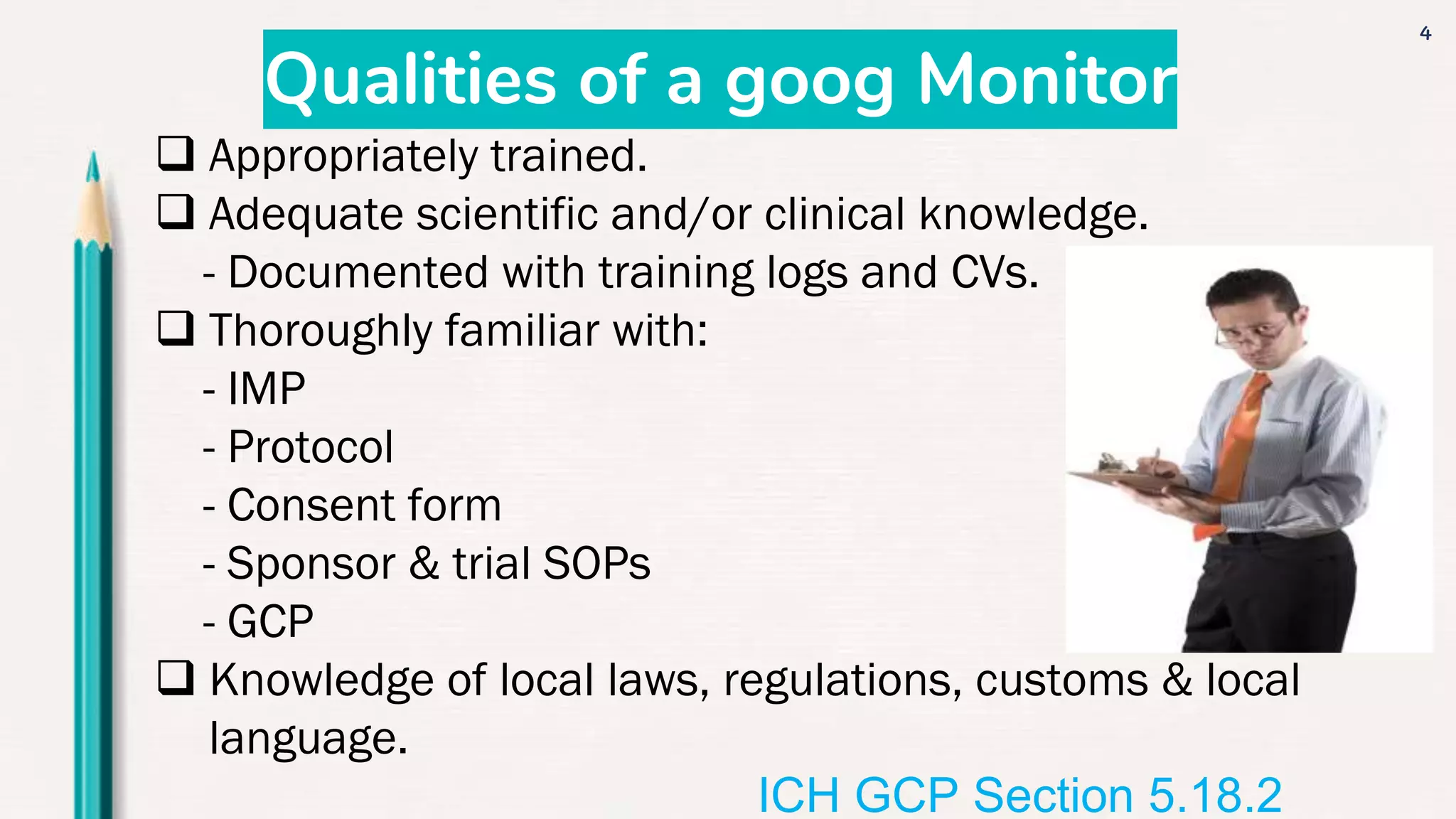 Clinical trial monitoring | PPTX