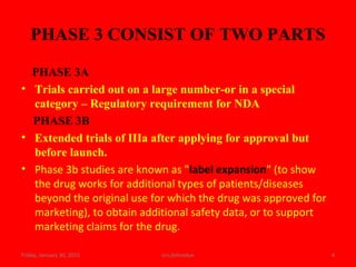 Clinical Trial Phase 3 And 4 | PPT