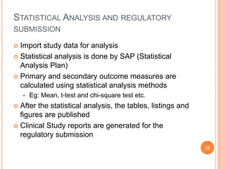 Clinical trial process | PPTX