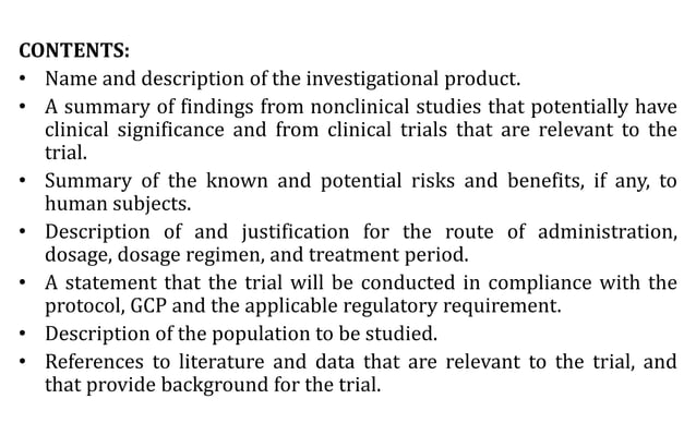 Clinical Trial Protocol.pptx | Medical Health