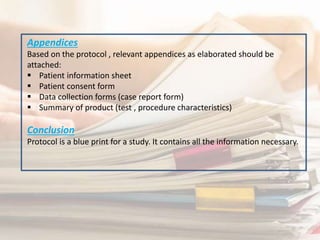 Clinical Trial Protocol | PPTX