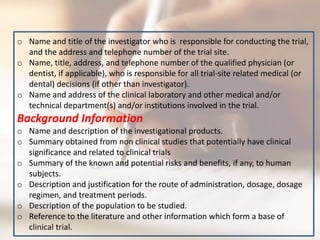Clinical Trial Protocol | PPTX