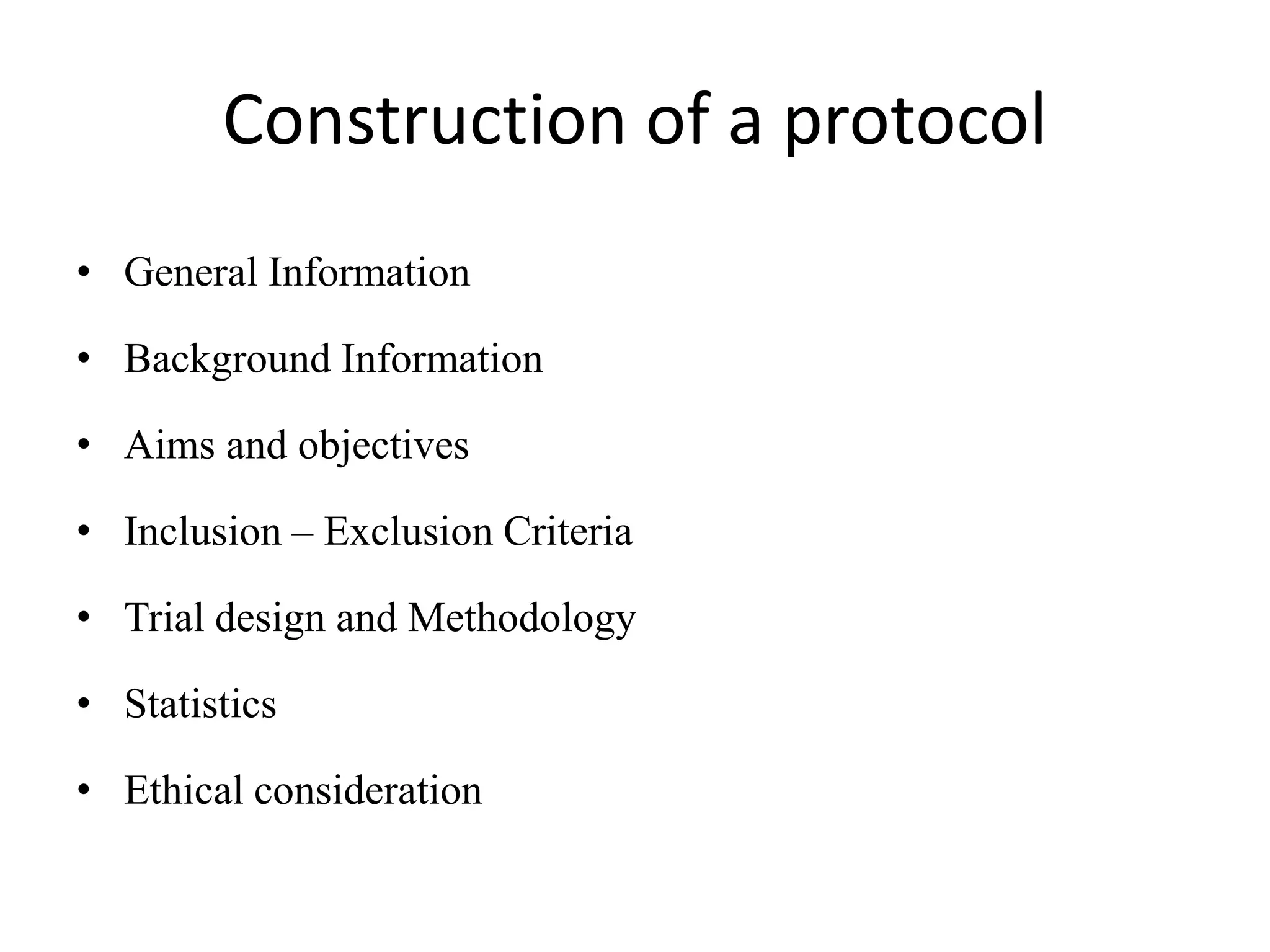 Clinical trial protocol, ammendments, Protocol deviations and violations | PPTX