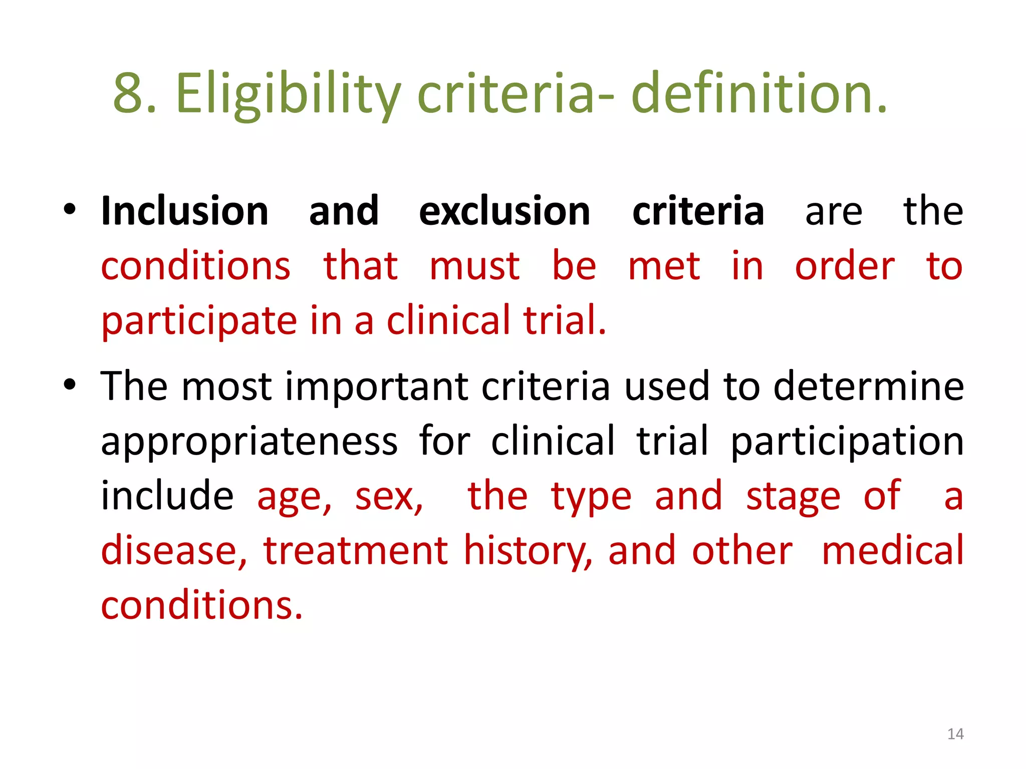 Clinical trial protocol development | PPTX