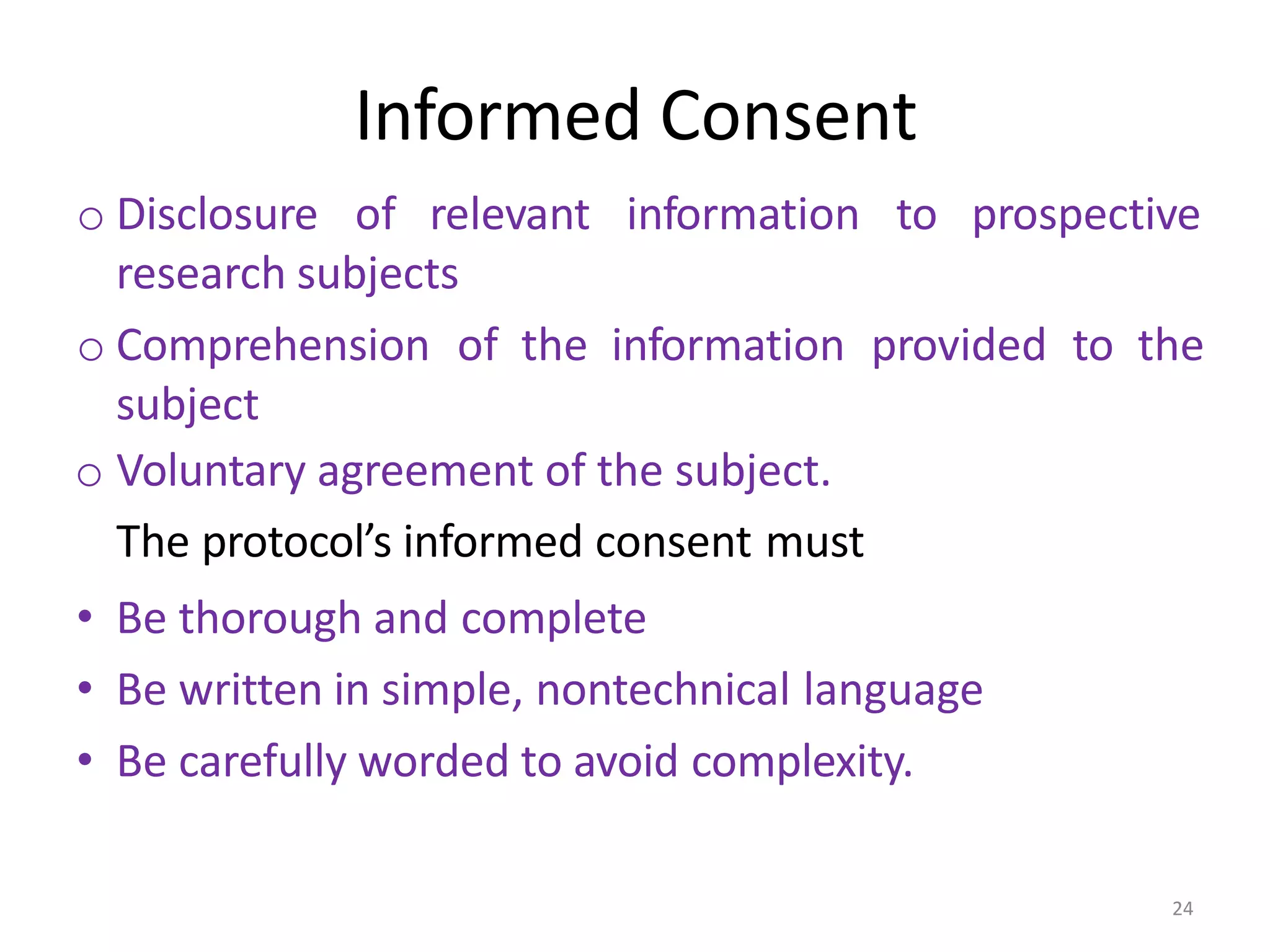 Clinical trial protocol development | PPTX