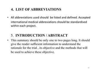 Clinical trial protocol development | PPTX